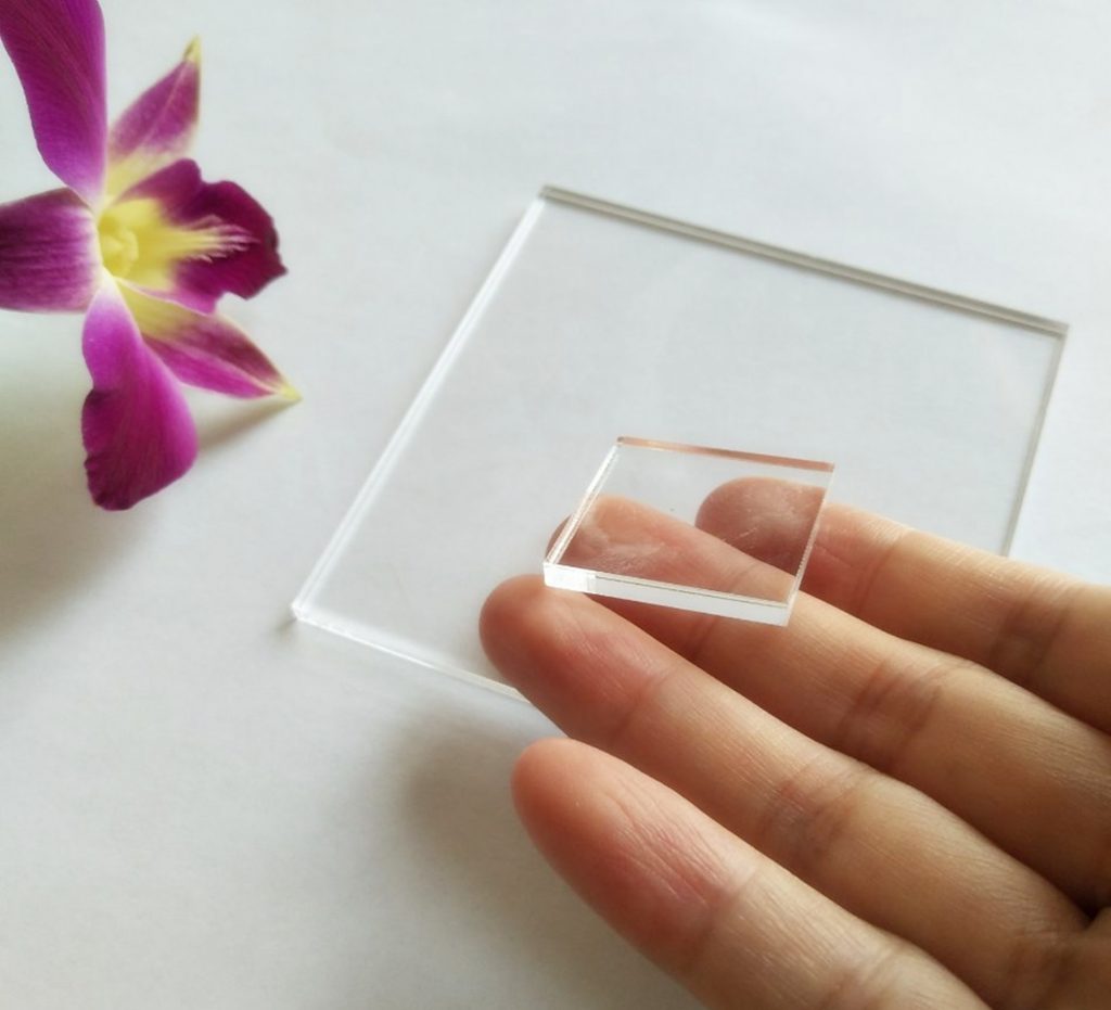 20pcs Clear Acrylic Square Sheet - MeyaLove.com