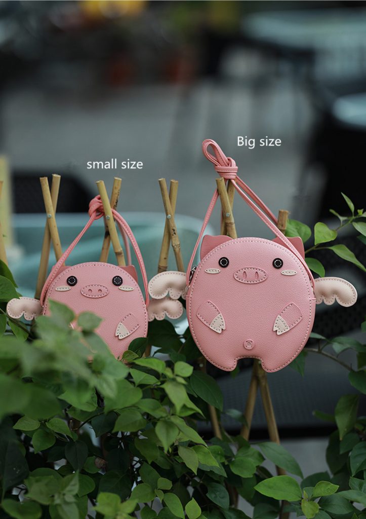 DIY CARTOON BAG Flying Pig - MeyaLove.com